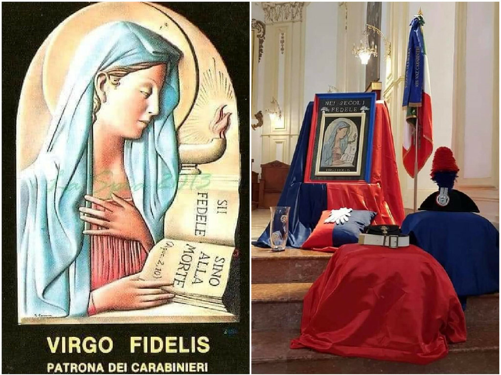 I Carabinieri celebrano la Virgo Fidelis, l'84° anniversario della ...